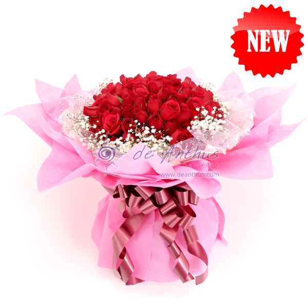 111 Roses Bouquet - De Anthus Florist